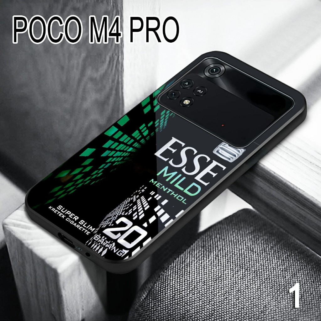 Jual Case Poco M4 Pro (H1372) Softcase Glass Kilau Poco M4 Pro Casing ...