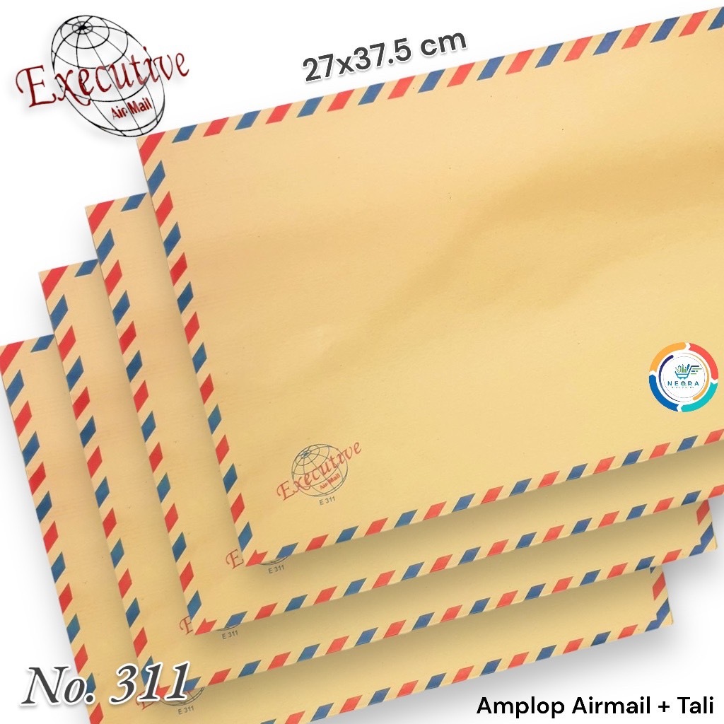 Jual Executive Amplop Map Coklat Tali (25x37.5cm) No 311 | @ 1Pack = 10 ...