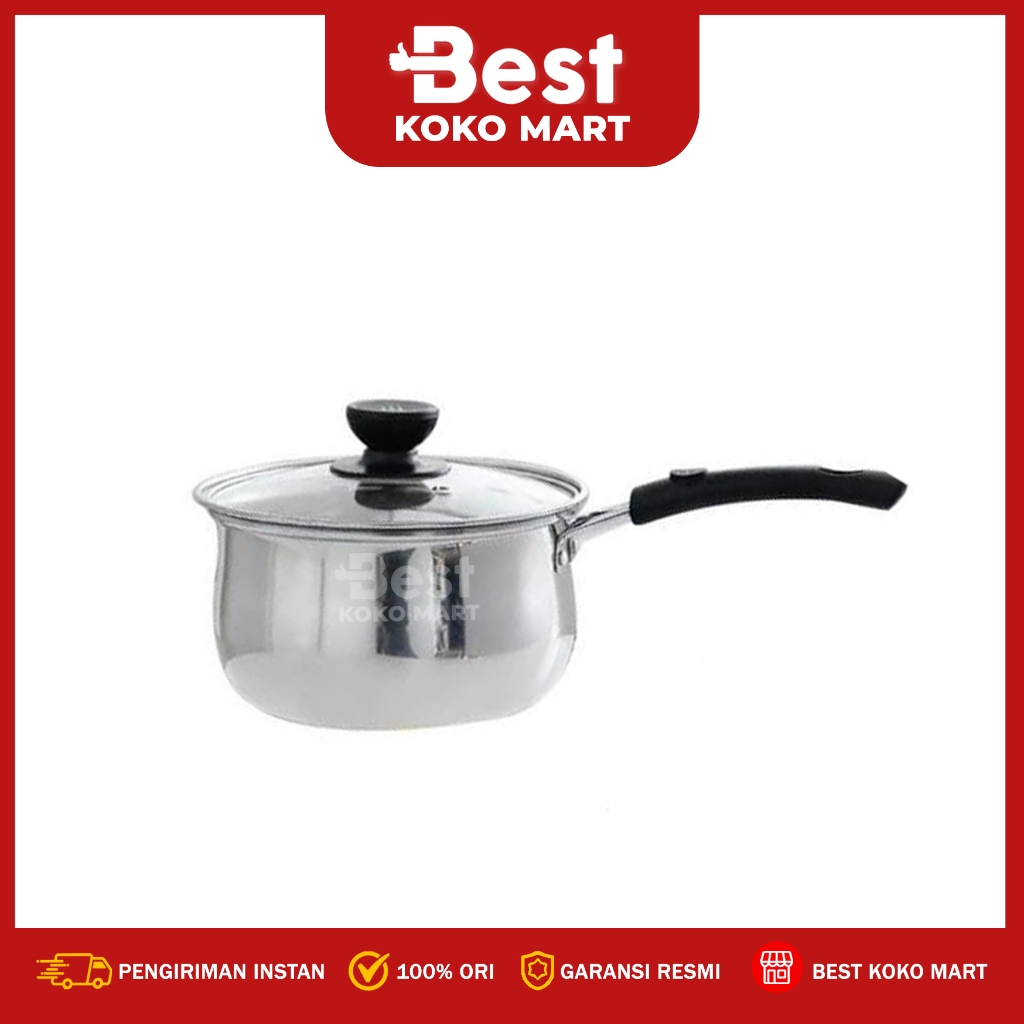 Jual Maspion Panci Susu Stainless Steel 16 cm+ Tutup Stainless Panas ...