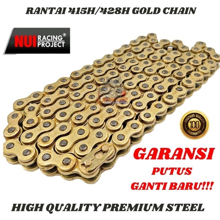 Jual RANTE RANTAI EMAS RANTAI GOLD 415 428 H 106 110 112 120 130 140 L AH1 RACING NUI ORIGINAL ...