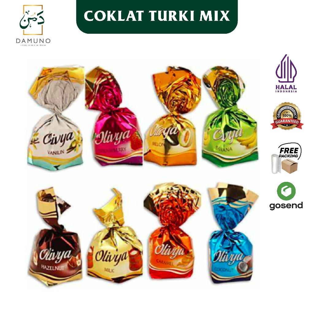 Jual Cokelat Elvan TRUFFLE / Coklat Arab Turki Turkey untuk Cemilan ...