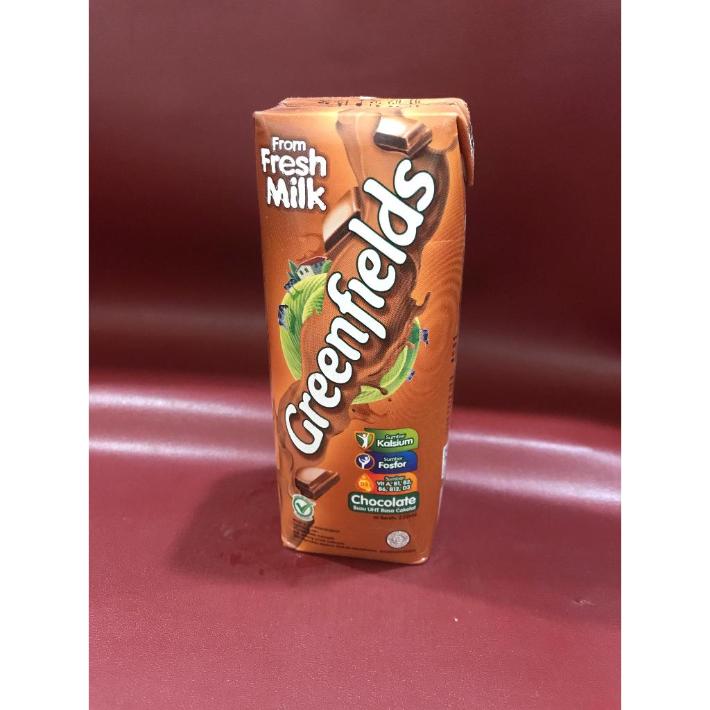 Jual Greenfields UHT Chocolate 250ml - Minuman UHT Fresh Milk Rasa ...