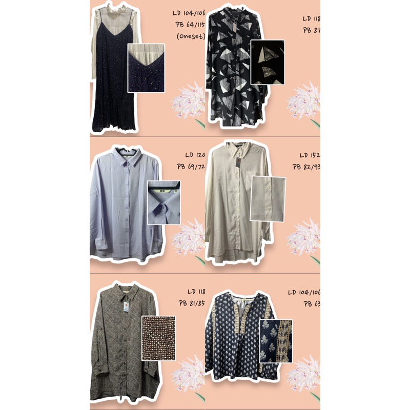 Jual VOL11. OVERSIZE / INDIAN / SALUR / JEANS / KATBOL WANITA (+ADM ...