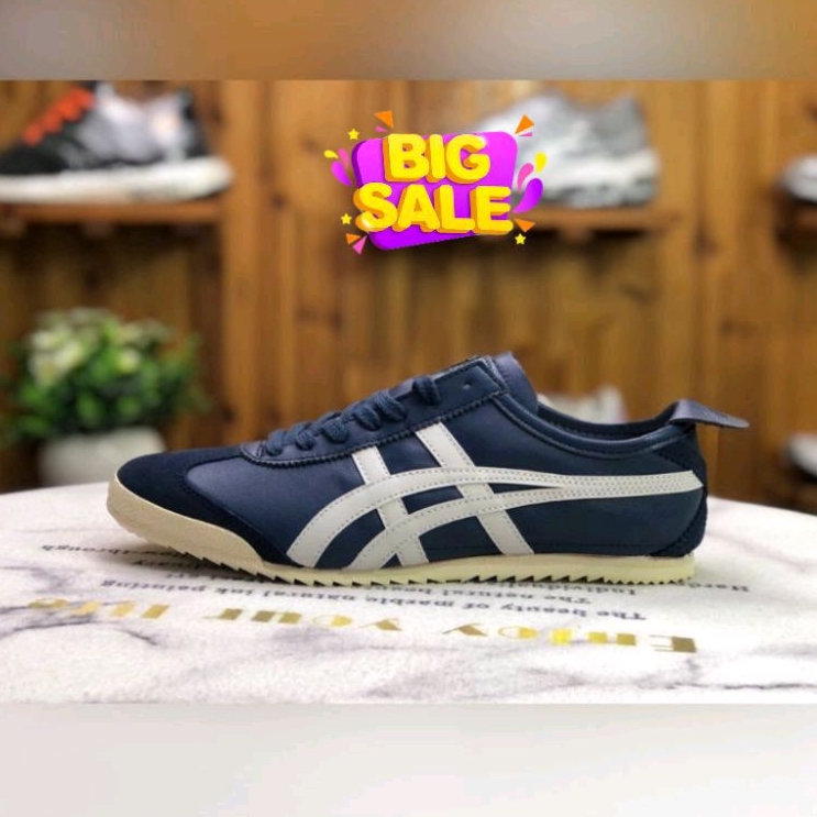 Jual Sepatu Onitsuka Tiger Mexico 66 Nippon Made Navy White | Shopee Indonesia