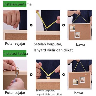 Jual (TERMURAH) MDF Board Mading kamar aesthetic 30x40 / 40x60 / 50x80 ...
