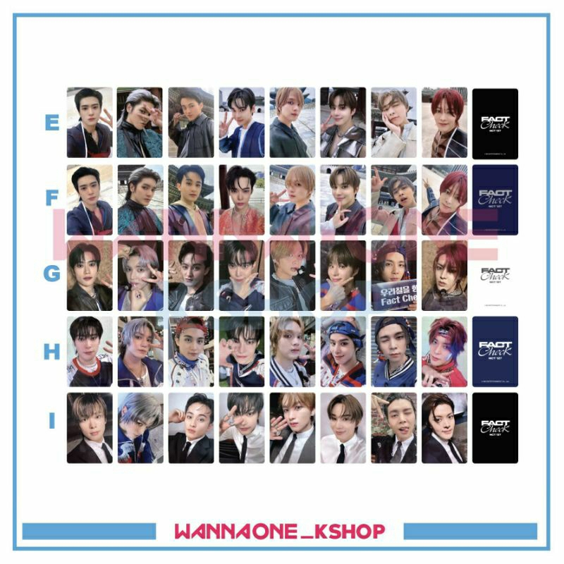 Jual photocard ver 2 POB fact check nct 127 album pob | Shopee Indonesia