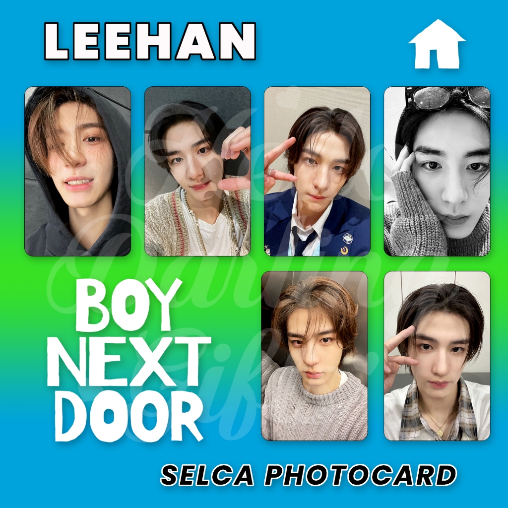 Jual 10 Boy Next Door LEEHAN Bias Selca Photocard. Unofficial. Fan Made ...