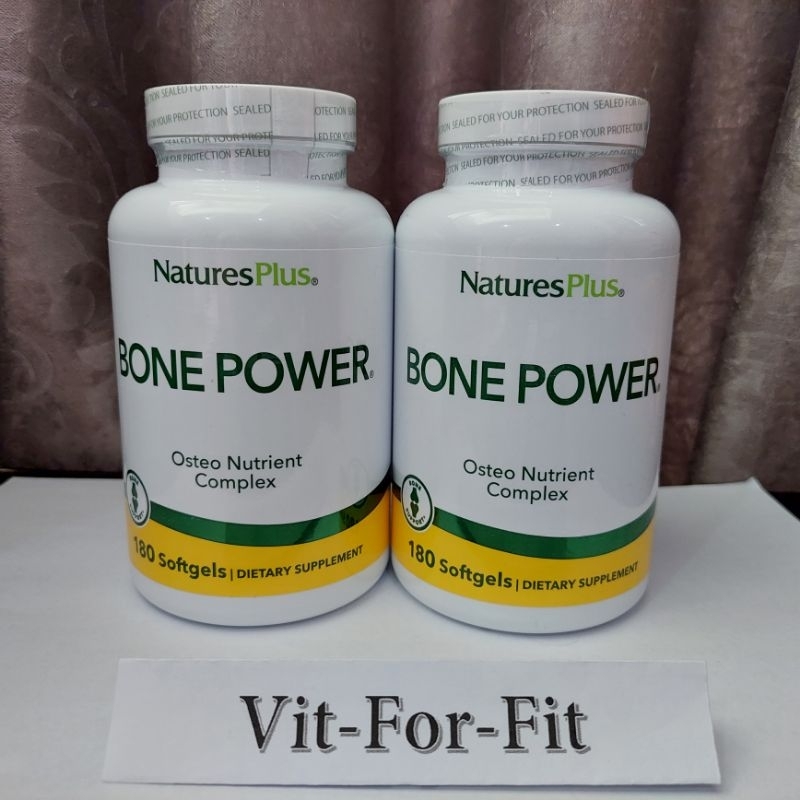 Jual Natures Plus Bone Power with Boron | Bonower | 180 softgels ...