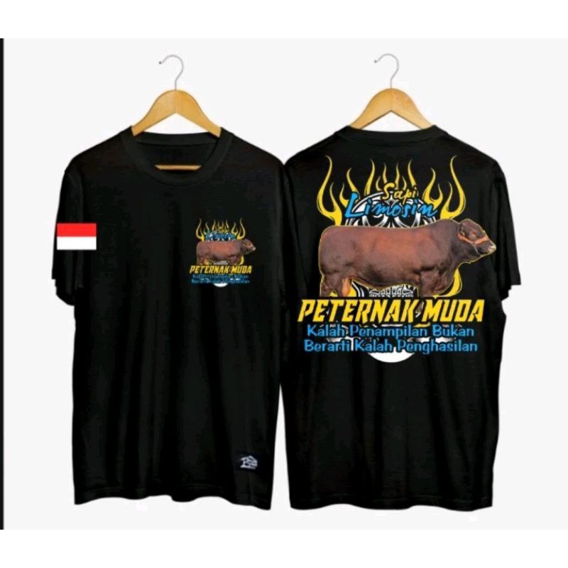 Jual KAOS SAPI LIMOSIN PETERNAK MUDA SABLON DTF | Shopee Indonesia Jual KAOS SAPI LIMOSIN PETERNAK MUDA SABLON DTF | Shopee Indonesia