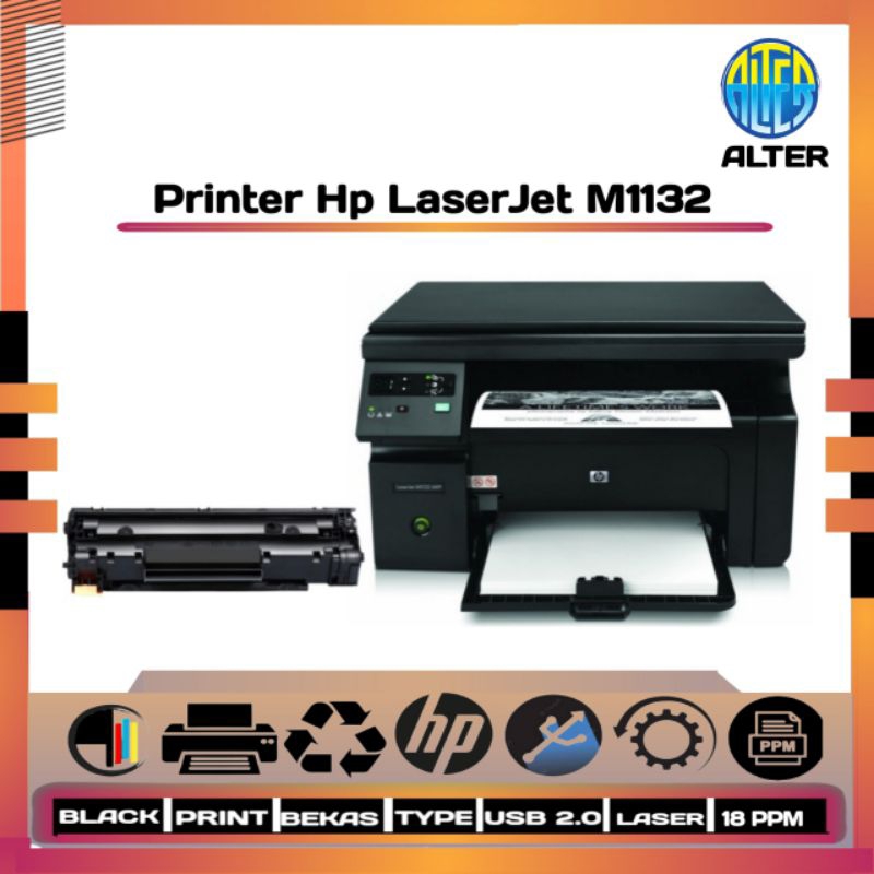 Jual Printer Hp LaserJet M1132 MFP | Shopee Indonesia