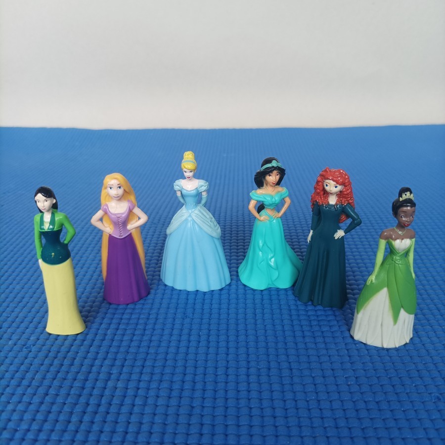 Jual Original Disney Princess PVC Figure 6 Pcs | Shopee Indonesia
