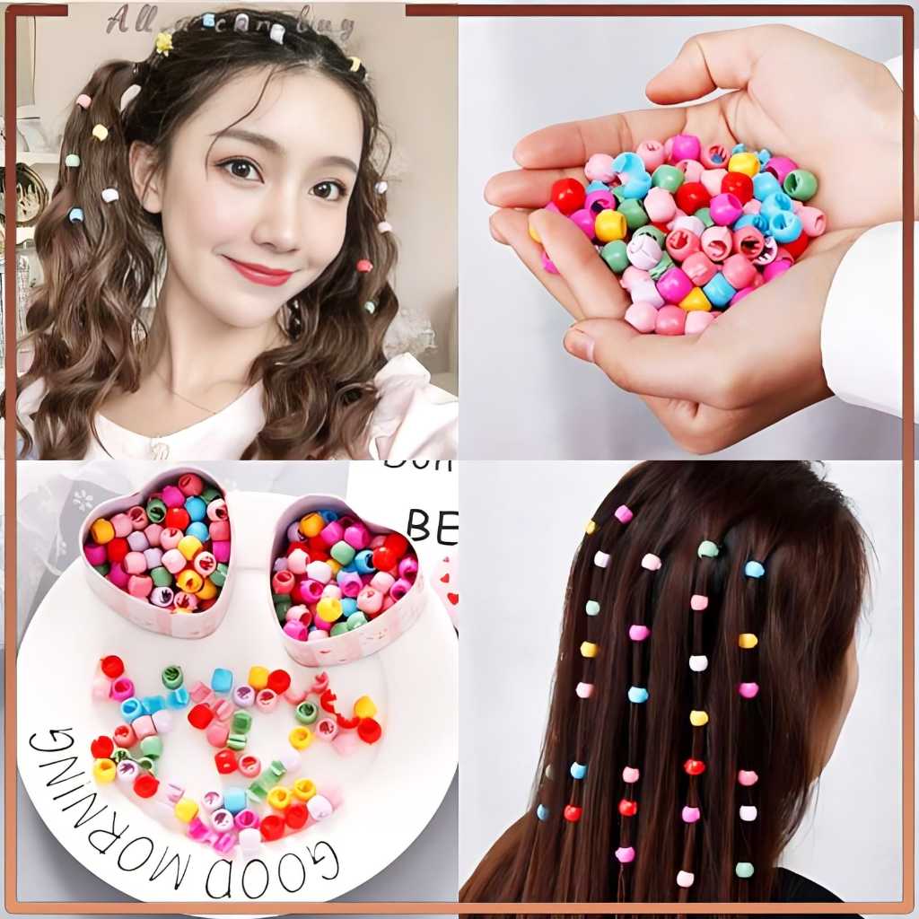 Jual 50pcs Jepitan Rambut Anak Korea Klip Kecil Warna Warni | Shopee ...
