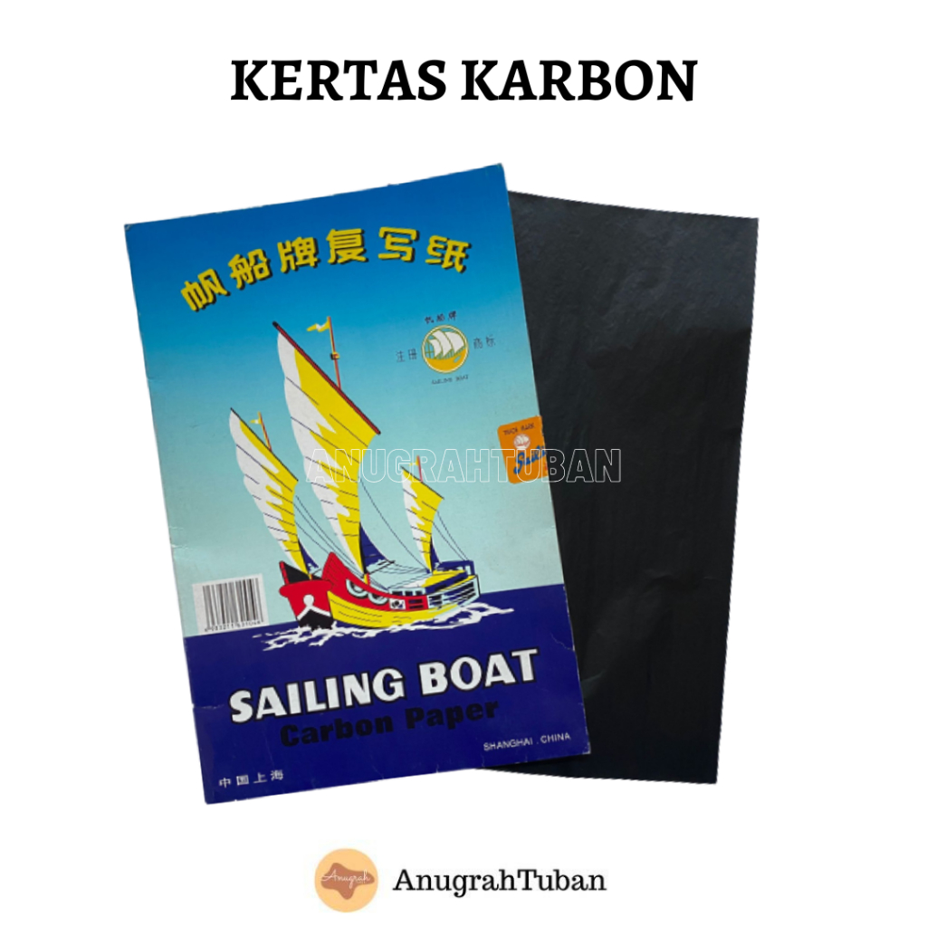 Jual [Sailing Boat] Kertas Karbon/Karbon Jahit/Karbon Jahit Jepang ...