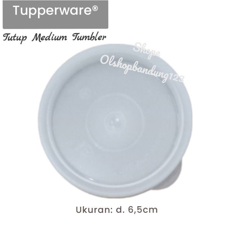 Jual Tupperware Tutup Seal Medium Tumbler Bening 6,5cm | Shopee Indonesia