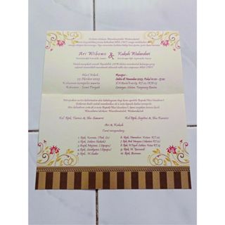 Jual Undangan Pernikahan / Undangan Mewah / Undangan Bagus / Erba 88213 ...