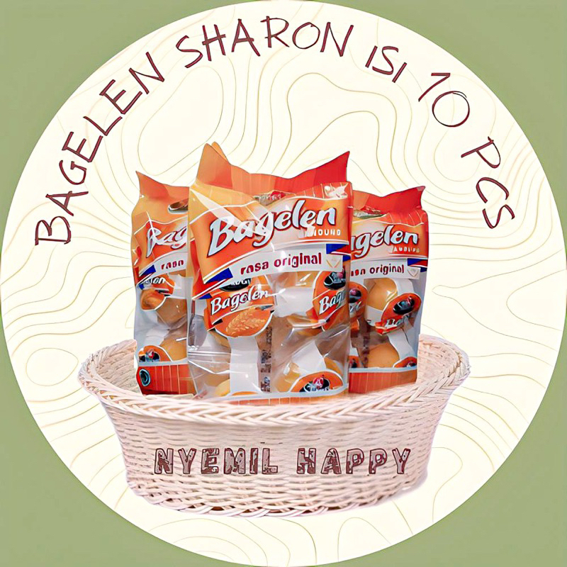 Jual Bagelen Sharon Isi 10/ Bagelen Sharon/ Makanan Khas Bandung/ Kue ...