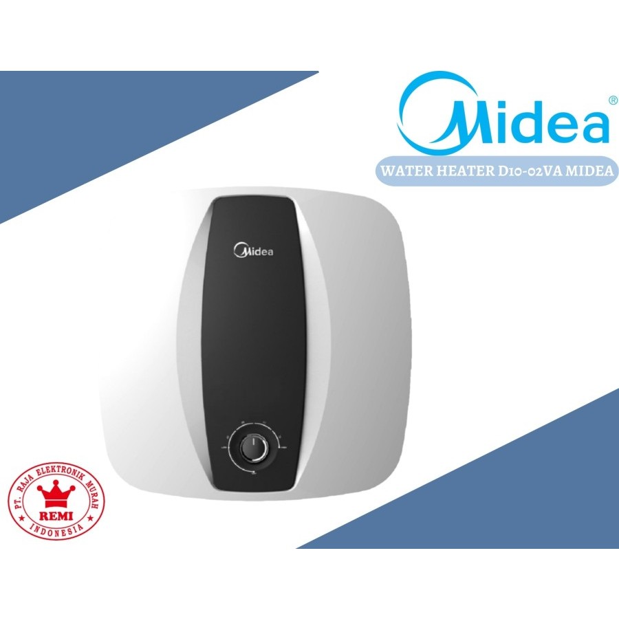 Jual MIDEA Water Heater D10-02VA Pemanas Air Listrik with Japan Antibacterial 10 Liter | Shopee ...