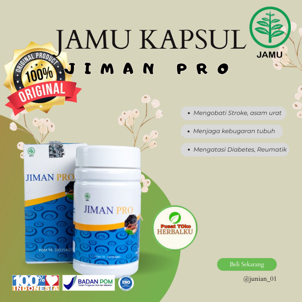 Jual Jiman Pro | Kapsul Jiman Pro | AGEN RESMI | Shopee Indonesia