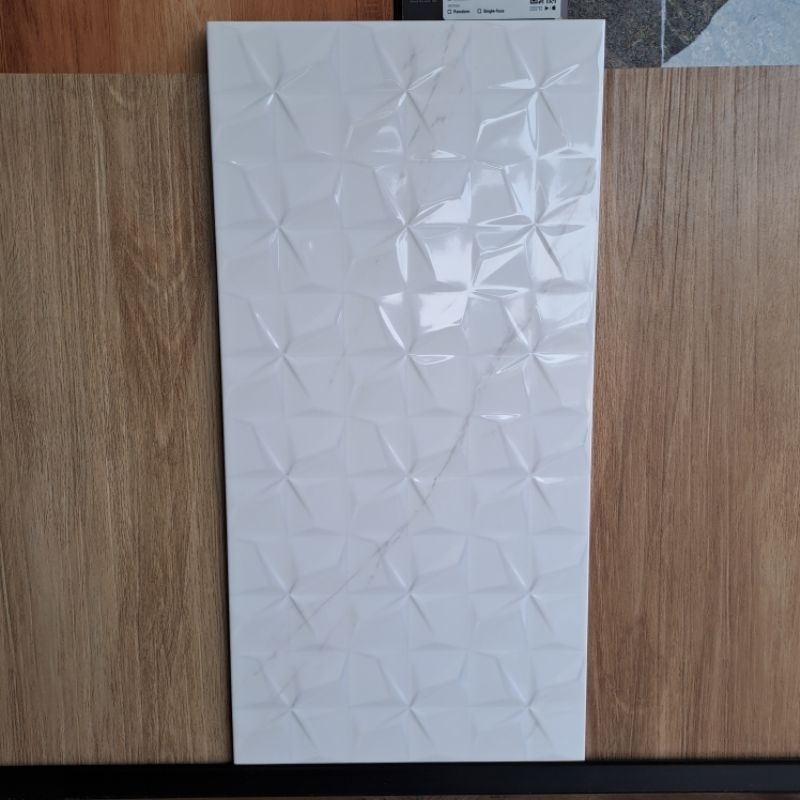 Jual Keramik Dinding 30x60 BOUNCE GREY Mulia Tile / Keramik Dinding Kamar Mandi / Keramik ...