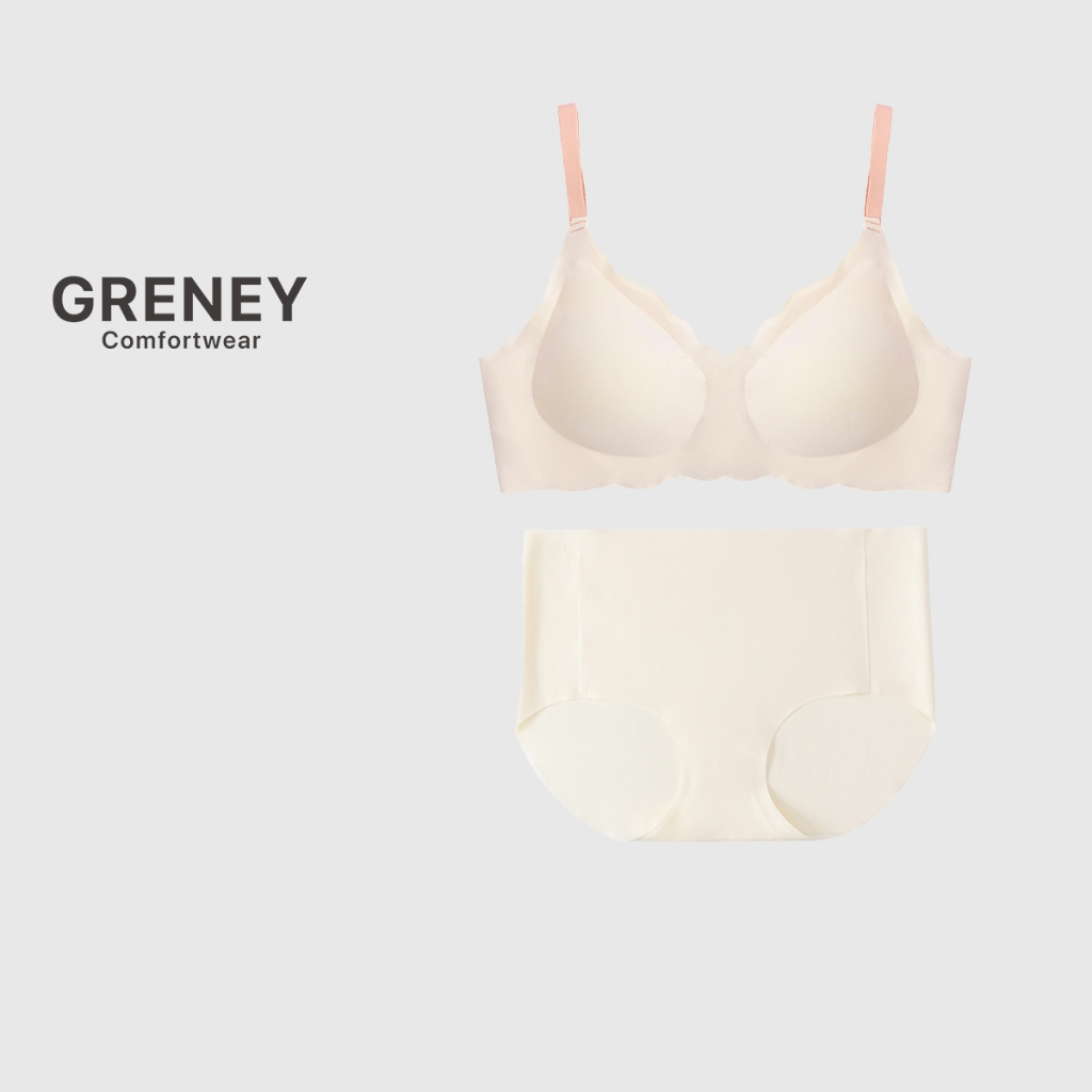 Jual GRENEY-Gbras-Bra Set Gelombang Gesper 2 Push Up Bra Wanita busa ...
