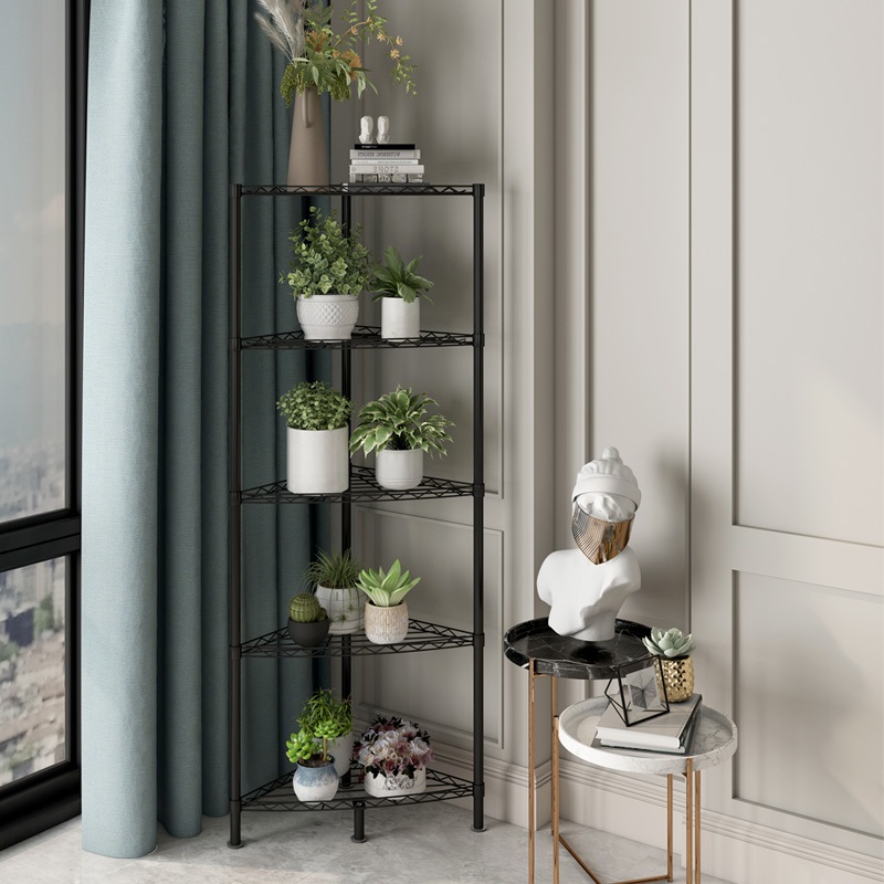 Jual WARM LAB Rak dapur rak susun serbaguna rak toilet triangle rak ...