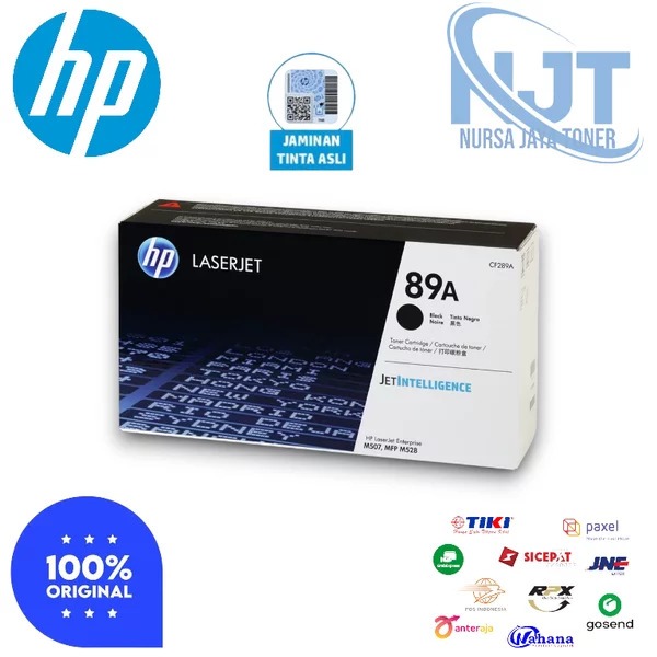 Jual Toner HP 89A Black LaserJet HP ORIGINAL (CF289A) | Shopee Indonesia
