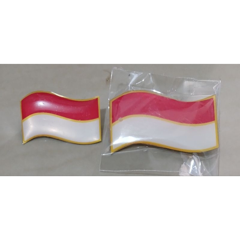 Jual PIN BENDERA MERAH PUTIH BERKIBAR | Shopee Indonesia