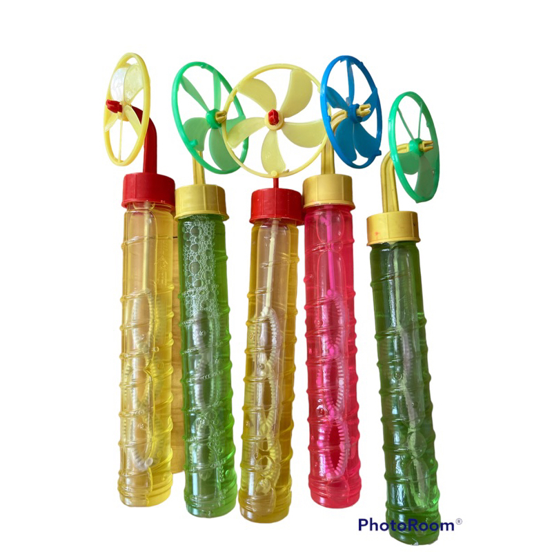 Jual Mainan Gelembung Sabun Tiup balon Mainan Anak Stick Kincir Terapi ...