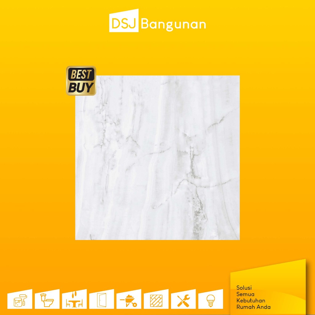 Jual Indogress Granit 60x60 White Losa | Shopee Indonesia