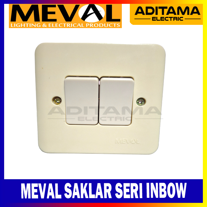 Jual MEVAL SAKLAR SERI INBOW TANAM | Shopee Indonesia