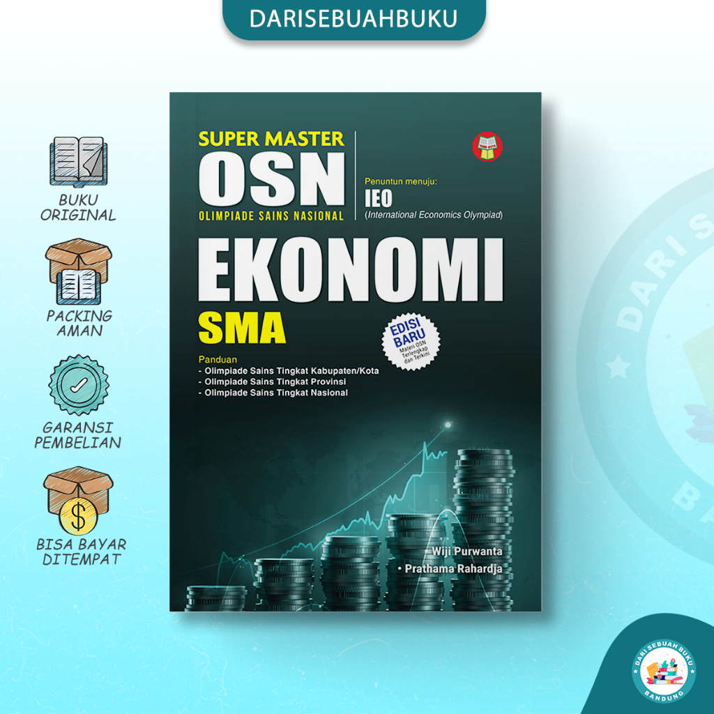 Jual Buku Super Master Osn Ekonomi Untuk Sma Edisi Terbaru Buku Latihan And Bank Soal