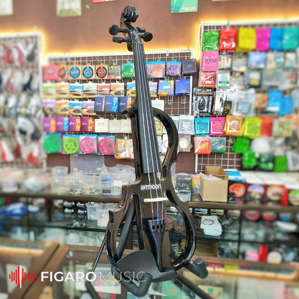 Jual Biola Elektrik Ammoon Silent Violin Size 4/4 - High Quality ...