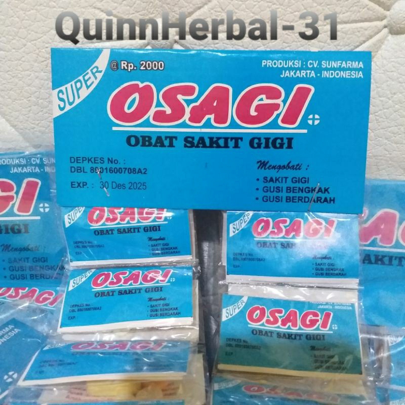 Jual OSAGI Super 100% Original SETELAN(isi 4 pil) | Shopee Indonesia
