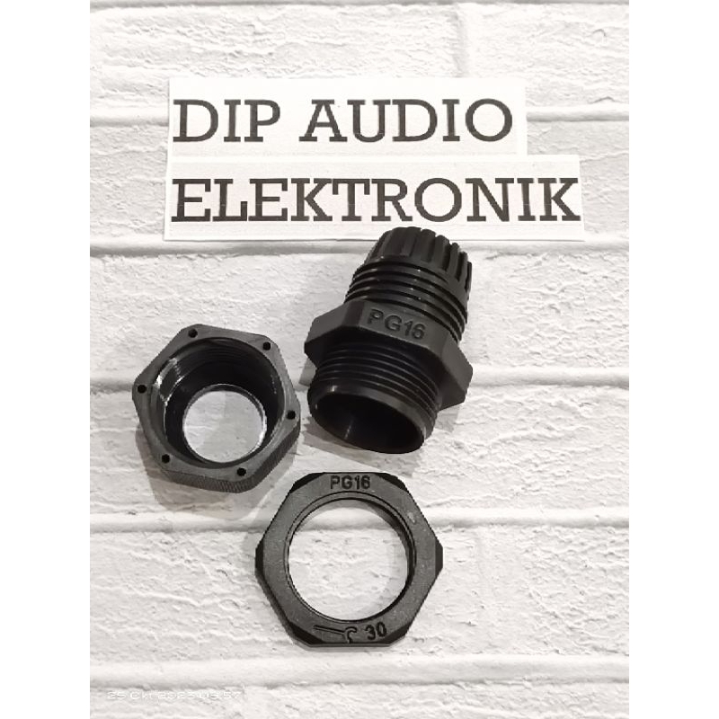 Jual Gland cable PG 16 hitam (10-14mm) | Shopee Indonesia