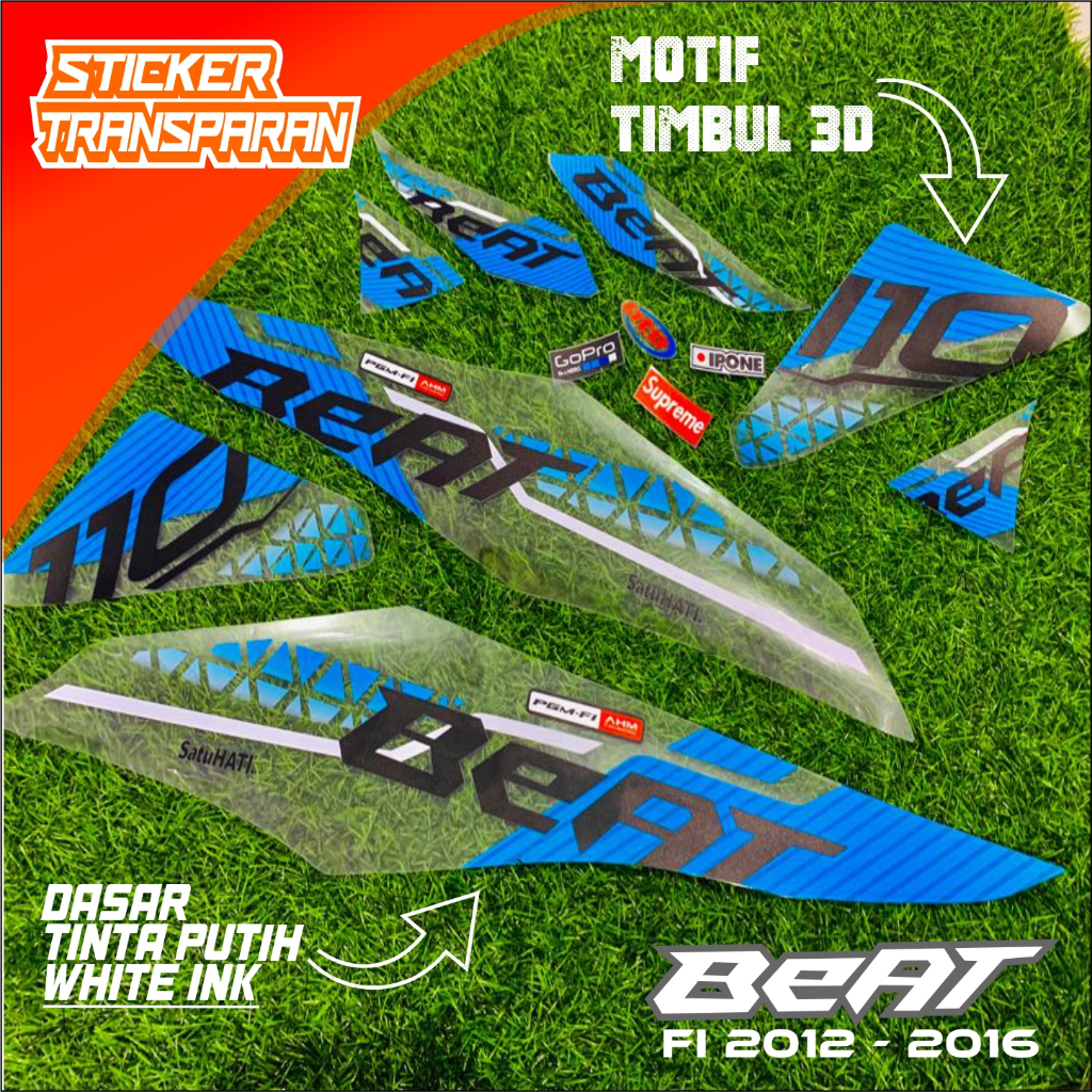 Jual Striping Beat Fi Transparan Design Malaysia Beat 2012 2013 2014 ...