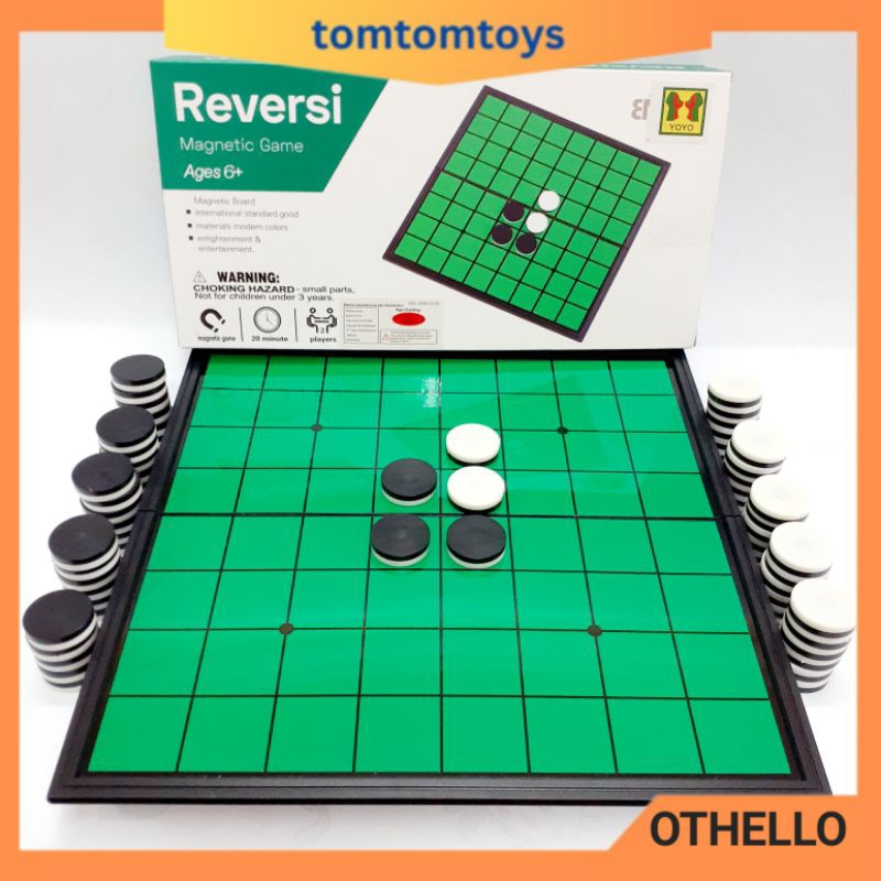 Jual REVERSI Magnetic Game OTHELLO Board Game | Shopee Indonesia