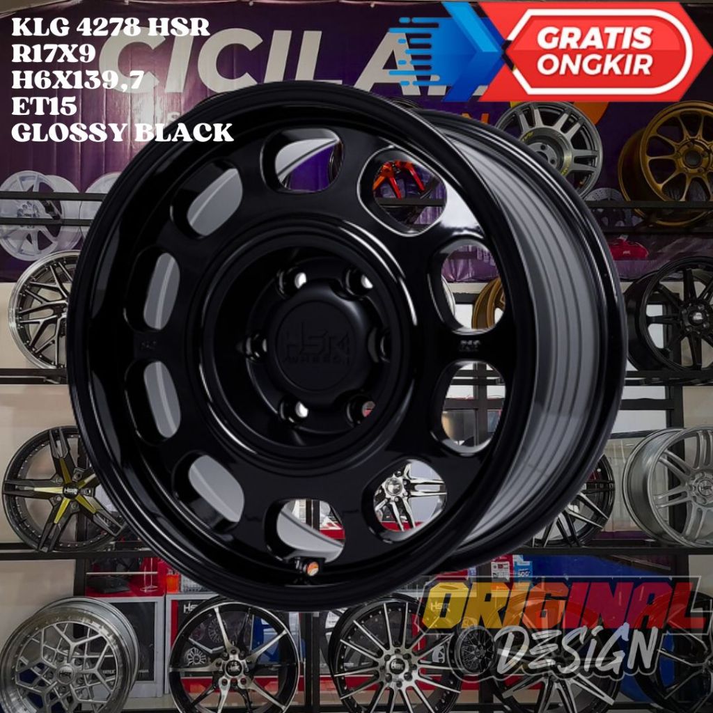 Jual Velg Mobil Ring 17 MODEL OEM LOOK HSR KLG R17 PAJERO FORTUNER TRAILBLAZER | Shopee Indonesia