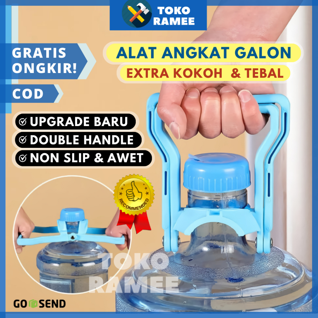 Jual Alat Angkat Galon Air Double Handle / Holder Pegangan / Pengangkat ...