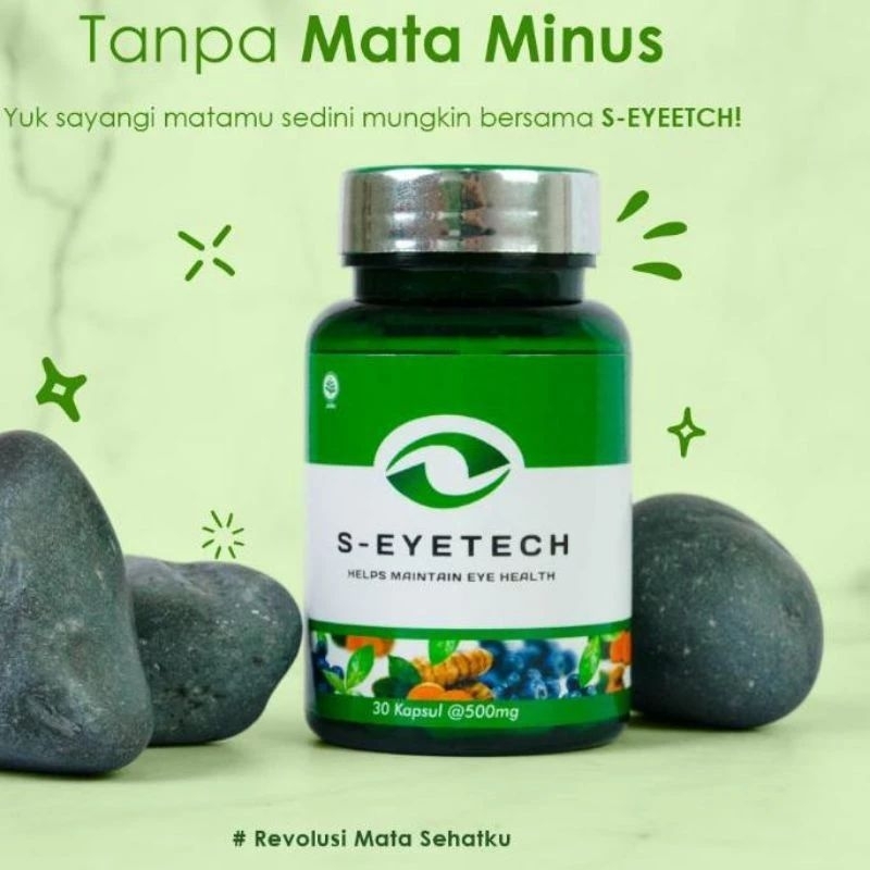 Jual SMART EYETECH-S-Eyetech Asli Original Suplemen Obat Mata Minus / Silinder Paling Ampub ...