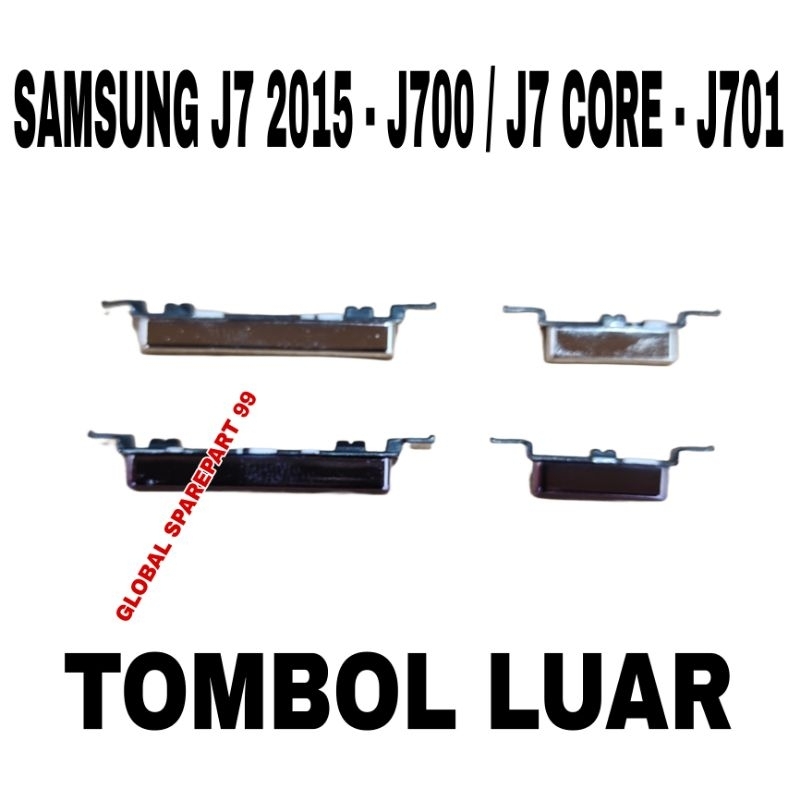 Jual PERNIK RUBBER TOMBOL LUAR ON/OFF + VOLUME SAMSUNG J7 2015 - J700 / J7 CORE - J701 TOMBOL ...
