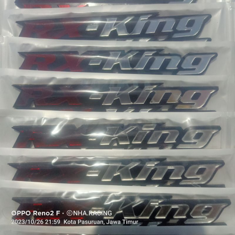 Jual logo RX KING bahan acrilik tebal 2 mm | Shopee Indonesia