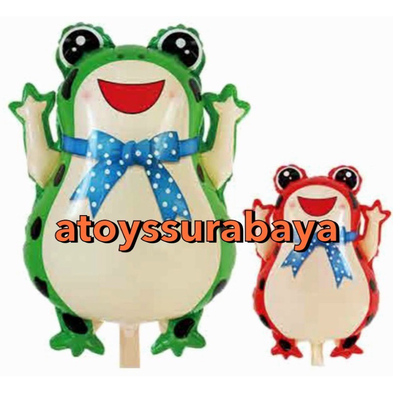 Jual KODOK KATAK (BALON GAS/FOIL/TERBANG/KARAKTER) | Shopee Indonesia