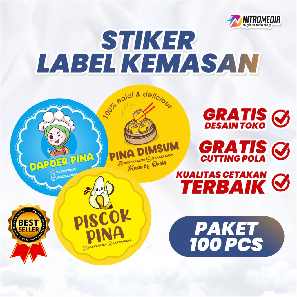 Jual (100PCS) STIKER / STICKER / STIKER LABEL / STICKER LABEL / LABEL ... Jual (100PCS) STIKER / STICKER / STIKER LABEL / STICKER LABEL / LABEL ...