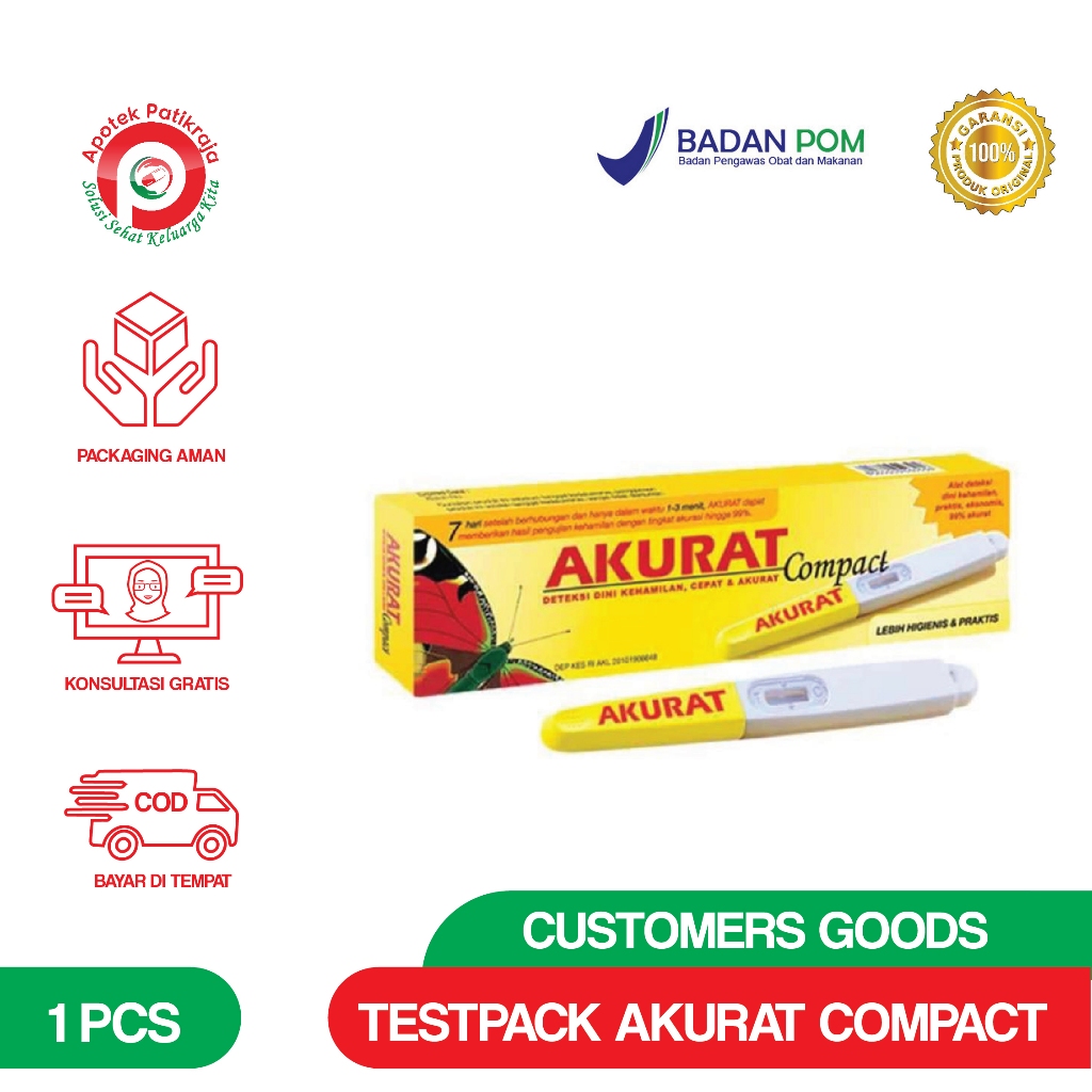 Jual TEST HAMIL AKURAT COMPACT | Shopee Indonesia