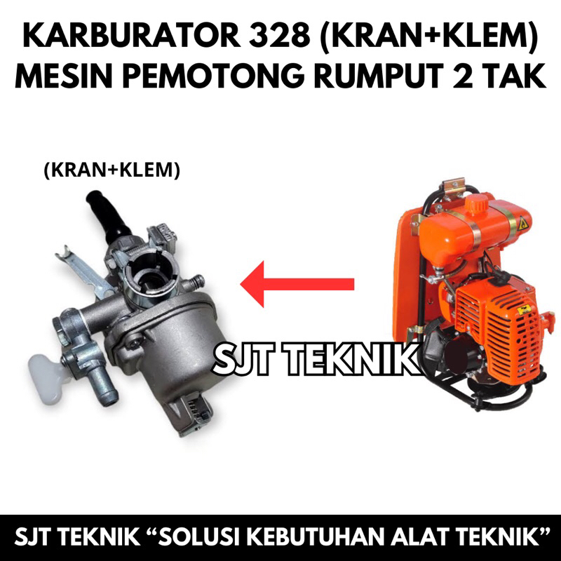 Jual Karburator mesin rumput 2 tak karbu mesin potong rumput 328 ...