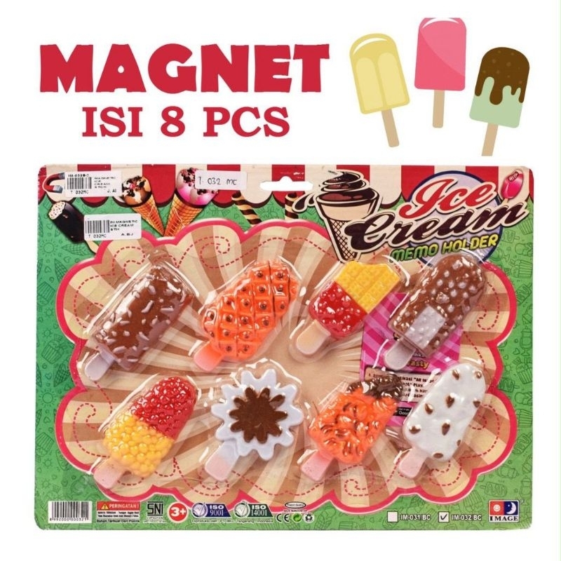 Jual MAGNETIC ICE CREAM SET IM-032-31/BC | Shopee Indonesia