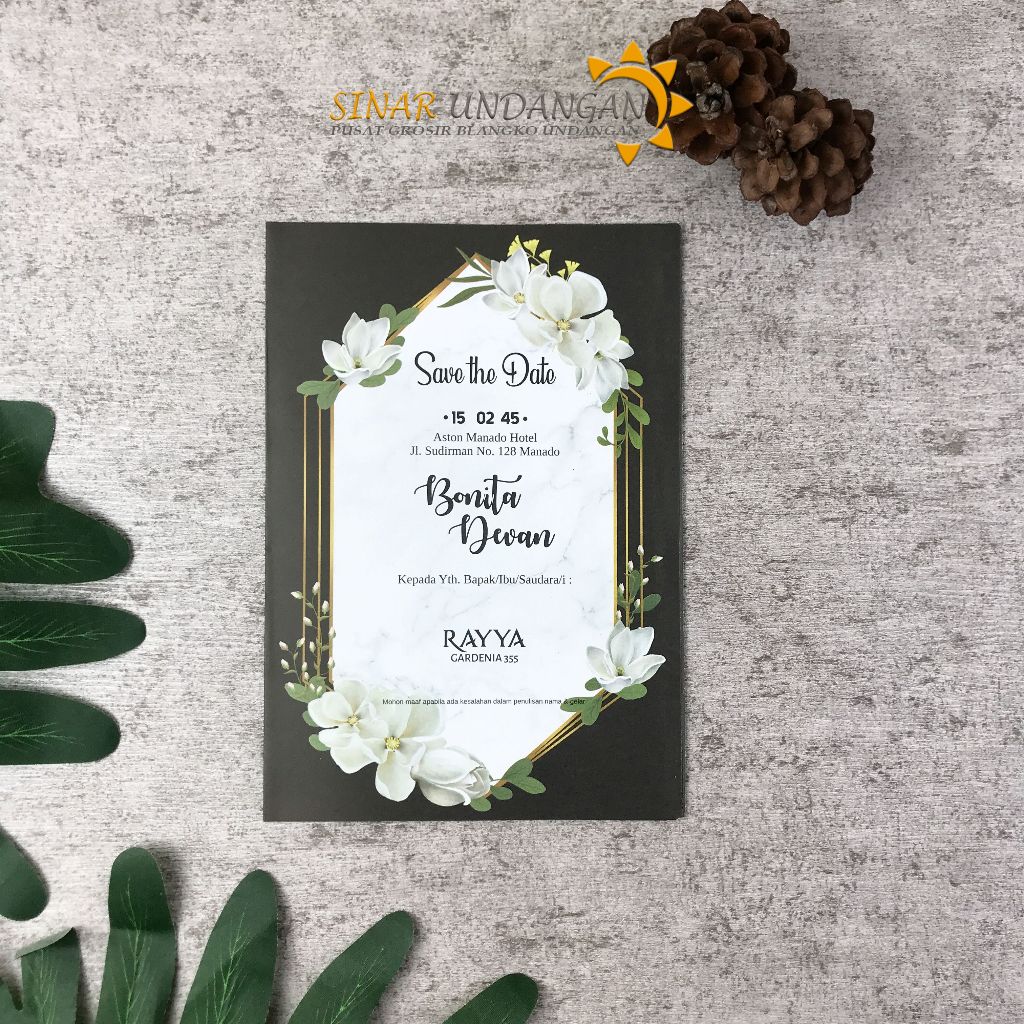 Jual Blangko Undangan Pernikahan Rayya 355 Termurah | Shopee Indonesia