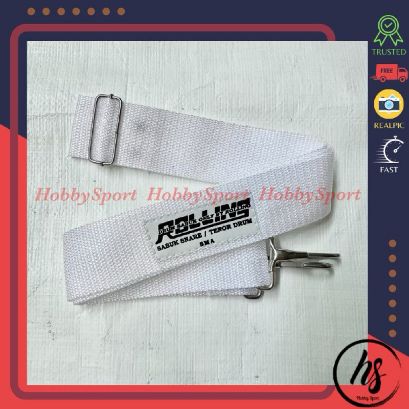 Jual Sabuk Drum Tenor Rolling Strap Sling Nylon Marching Band Tali ...