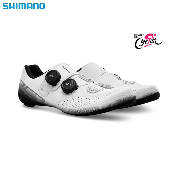 Jual Sepatu Cleat Road Bike RC7 SH-RC702 Women White Shimano Shoes ...