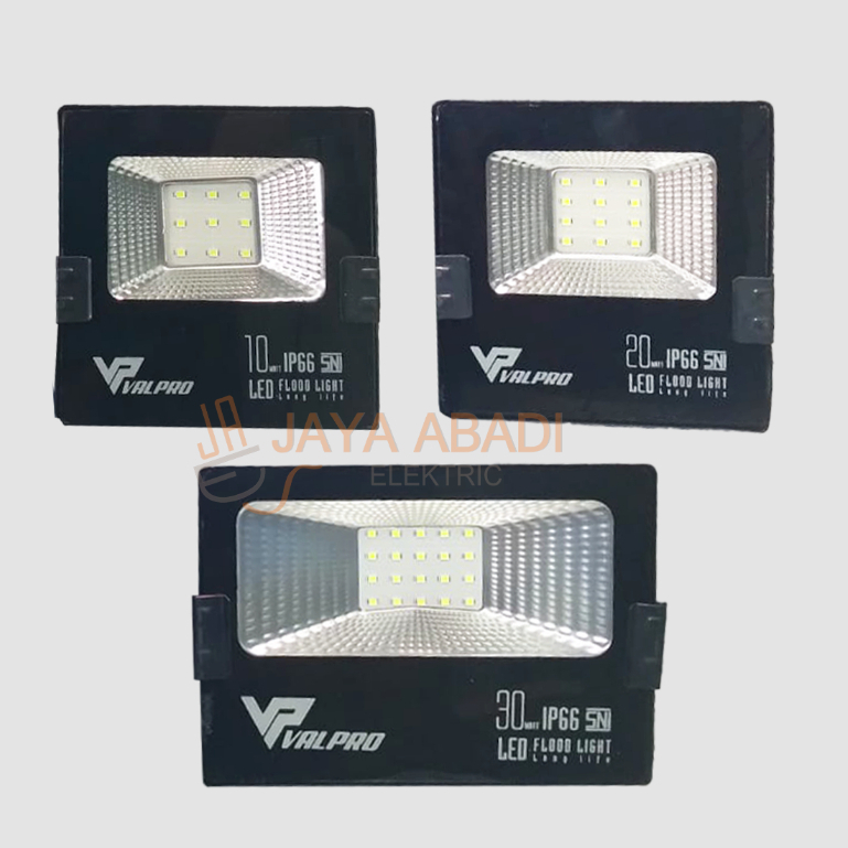 Jual Lampu sorot led10 w 20 w 30 w valpro lampu sorot tembak led smd outdoor super bright ...